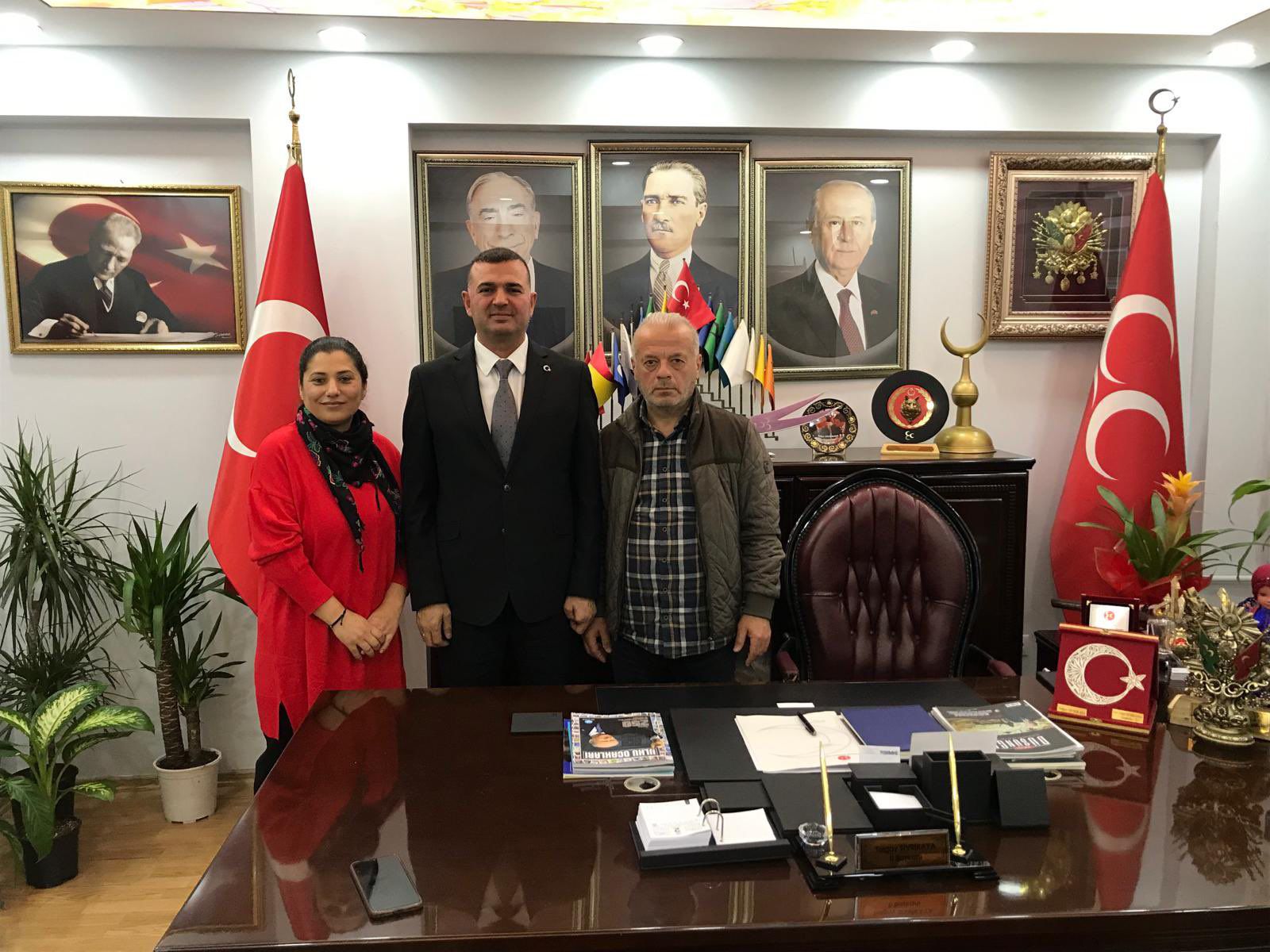 MHP Trabzon İl Başkanlığı’na Altuntaş ve Türkmen’den Ziyaret - Haber ...