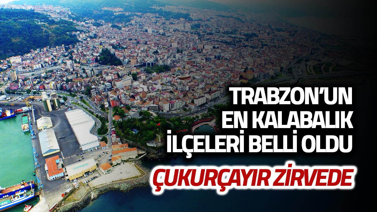 Trabzon'un En Kalabalık İlçeleri Belli Oldu! Çukurçayır Zirvede - Haber ...